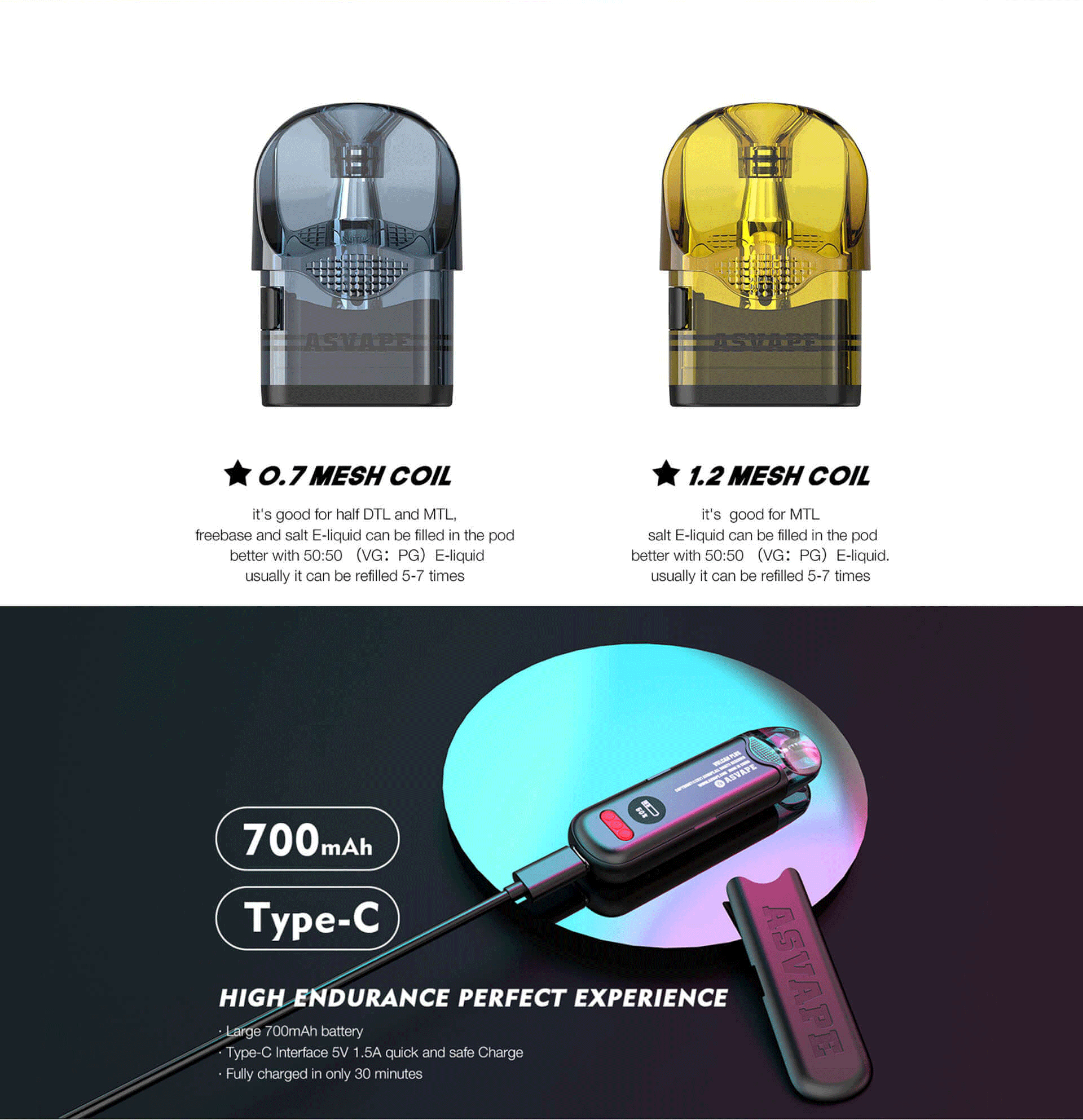 Refillable vape,Vulcan Plus SMok Innokin-asvape